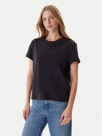 Mustang Jeans Mustang T-Shirt Monroe 1016755 Schwarz Relaxed Fit