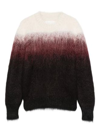 Jil Sander Pullover mit Ombré-Effekt - Rot