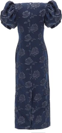Rotate Recycled Polyester Blend Dress - Blue
