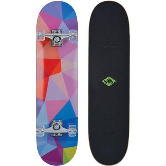 Schildkrot Fitness Skateboard Schildkr&ouml;t Skateboard Kicker 31, Komplett-Board mit tollen Features f&uuml;r Einsteiger, konkave Deckform mit Doppel-Kick und Griptape, 9-lagige