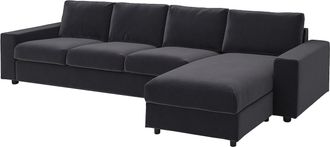 IKEA VIMLE 4er-Sofa mit Récamiere