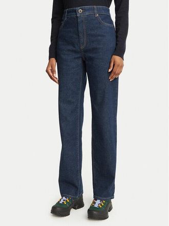 Max Mara Jeans Lince 2625186012 Dunkelblau Straight Leg