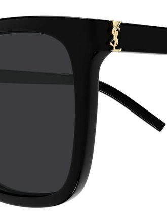 Saint Laurent Eyewear SLM178 Sunglasses - Black