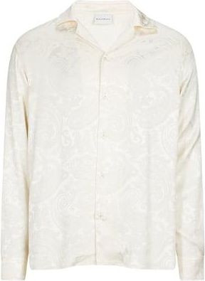 Dr&ocirc;le de Monsieur Chemise &agrave; manches longues Paisley Jacquard