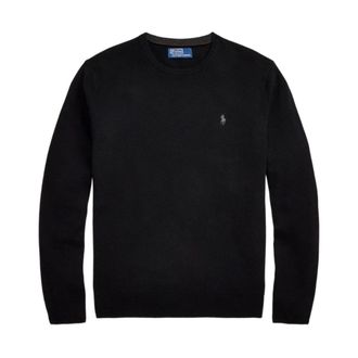 Polo Ralph Lauren Wollpullover Nero Aw25 - - Knitwear - Herren - Schwarzk - S