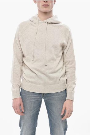 Paolo Pecora Virgin Wool Hooded Sweater size Xxl