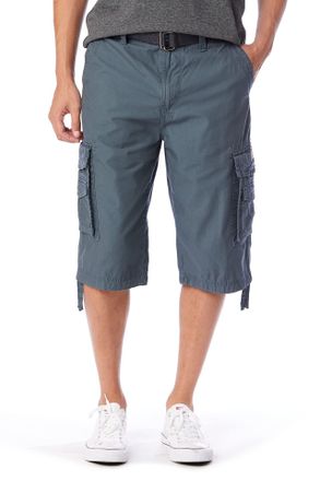 Unionbay Herren Cordova Belted Cargo Short Messenger Cargohose, Grenade, 56