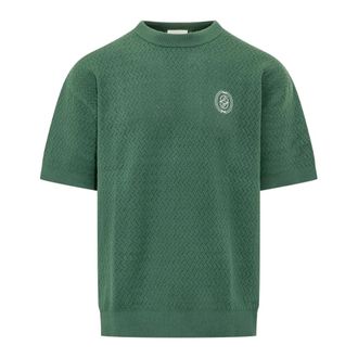 Dr&ocirc;le de Monsieur Strick-T-Shirt - - Tops - Herren - Gr&uuml;n - M