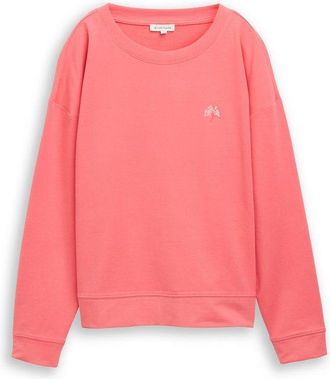 Tom Tailor Sweatshirt Strick & Sweatshirts Sweatshirt mit R&uuml;ckenprint
