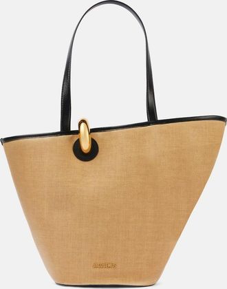 Jacquemus Tote Le Bambola mit Leder