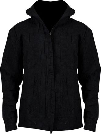 La Haine Inside Us Sweat &agrave; capuche zipp&eacute; non doubl&eacute; - Homme - Sweatshirts et sweats &agrave; capuche - Noir - Taille: XL