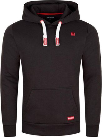 Riverso Kapuzenpullover Herren Hoodie RIVLinus Regular Fit Longsleeve Sweatshirt mit K&auml;ngurutasche