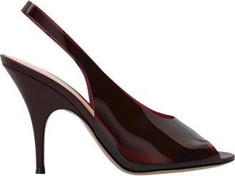 Gianvito Rossi Femme, Chaussures, Brun, Taille: 39 1/2 EU Amelie Sandales &agrave; Talons