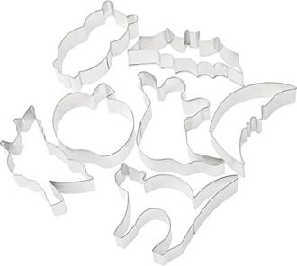 Ibili Set 7 CORTAPASTAS Halloween ESTAÑADOS