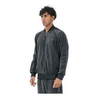 adidas Homme, Vestes, Noir, Taille: XS SST Adicolor Velour Track Top