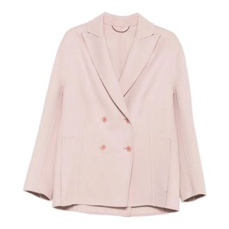 Ermanno Scervino Zweireihiger Wollblazer - - Jackets - Damen - Rosa - XS
