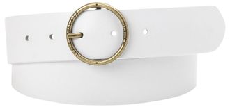 Levi's Damen Athena Belt, Regular White, 65
