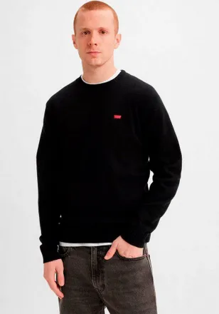 Levi's Wollpullover ORIGINAL HM SWEATER klassische Rundhalsform