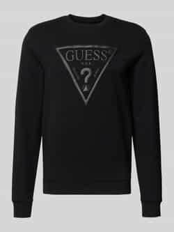 Guess Regular Fit Sweatshirt mit Logo-Detail Modell Audley