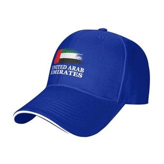 Generic Casquette Baseball,Drapeau De Brush United,Respirant Casquette De Sport Anti UV Bonnet De Golf pour Sport Tennis Activités