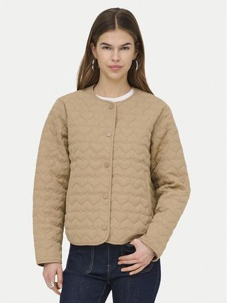 Only &Uuml;bergangsjacke Heart 15366265 Beige Regular Fit