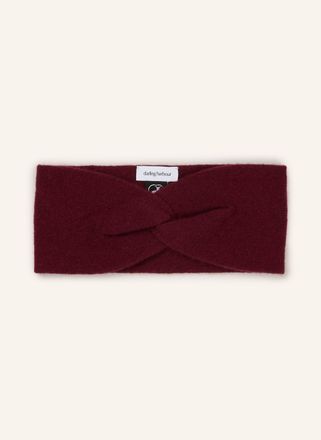 Darling Harbour Darling Harbour Stirnband Aus Cashmere rot