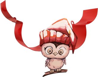 Healifty Katzenfreundlicher Toilettenpapierhalter Niedlicher Eulen-Design Praktische Aufbewahrung F&uuml;r Wc-Papier Stilvolle Badezimmerdekoration Robustes Eisenma