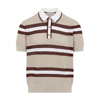 Dries Van Noten Homme, Tops, Multicolore, Taille: L Mercy Polo