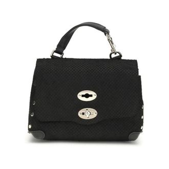 Zanellato Femme, Sacs, Noir, Taille: ONE Size Bos Taurus Handbag