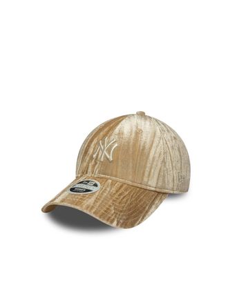 New Era Womens Cap 9twenty Velour Light Beige Polyester Hat