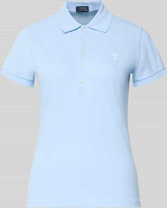 Polo Ralph Lauren Slim Fit Poloshirt aus Baumwoll-Mix