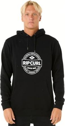 Rip Curl Sweat &agrave; capuche Stapler pour homme, Noir, L