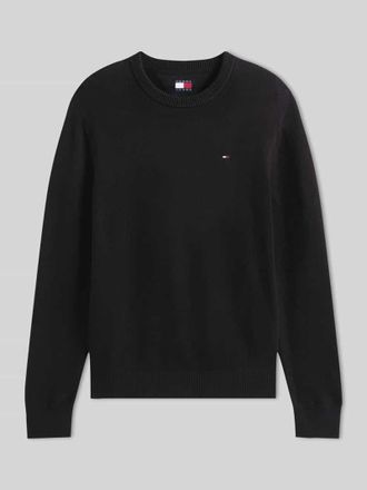 Tommy Jeans Regular Fit Pullover aus reiner Baumwolle