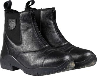 Horze Damen Winter Reitstieflette Idaho, Winterreitschuhe gef&uuml;ttert, Schwarz, 36