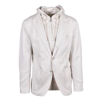 Eleventy Homme, Vestes, Beige, Taille: L Blazer