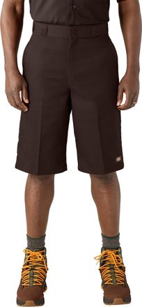 Dickies Herren Shorts 13in Mlt Pkt W/St, Braun (Dark Brown DB), W42