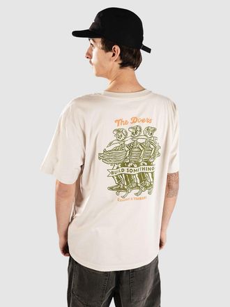 Element Timber Skeleton Gang T-Shirt oat milk