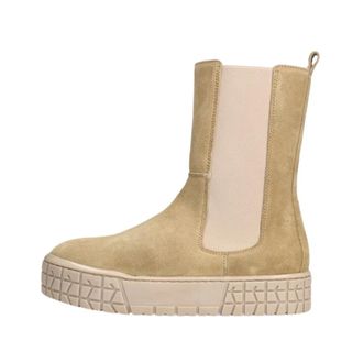 Hip Beige Wildleder Chelsea Boots - - Shoes - Damen - Beige - 41 EU
