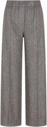 D.exterior Femme, Pantalons, Brun, Taille: 36 FR Wide Pantalons