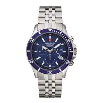 Swiss Alpine Military 7022.9135 Quarz-Uhr - - Accessories - Herren - Grau - ONE SIZE