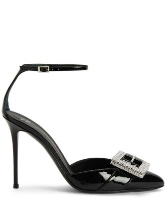 Giuseppe Zanotti Miss Buckle Pumps 105mm - Schwarz
