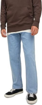 Jack & Jones Herren Male Locker Geschnitten Jjieddie Jjoriginal Mf 710 Noos Hose, Blue Denim 1, 32W / 32L EU