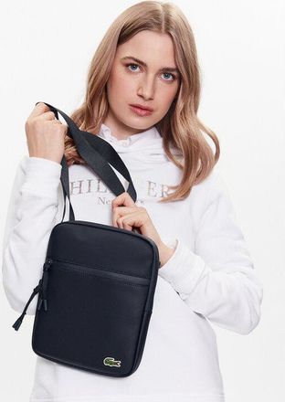Lacoste Umh&auml;ngetasche M Flat Crossover Bag NH3308LV Blau