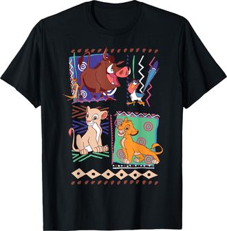 Disney The Lion King Group Shot Panels T-Shirt
