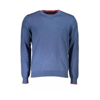 North Sails Nautischer Chic Blauer Pullover - - Knitwear - Herren - Blau - 2XL