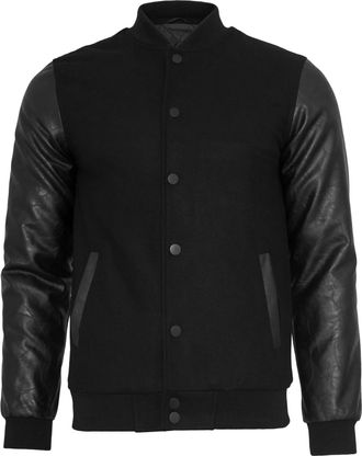 Urban Classics Oldschool Jacke f&uuml;r Herren (Schwarz)