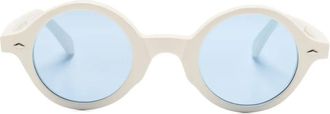 Family Affair Hopkins Sonnenbrille mit rundem Gestell - Nude