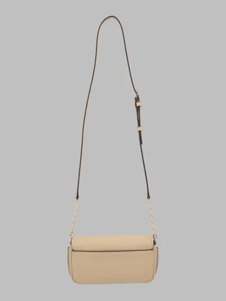 Michael Michael Kors Womens Shoulder Bag Nolita Beige Leather