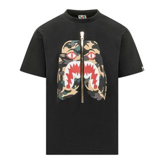 A Bathing Ape 1ST Camo Tiger TEE M - - Tops - Herren - Schwarzk - 2XL