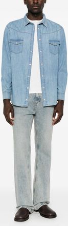 Emporio Armani Denim Shirt - Blue